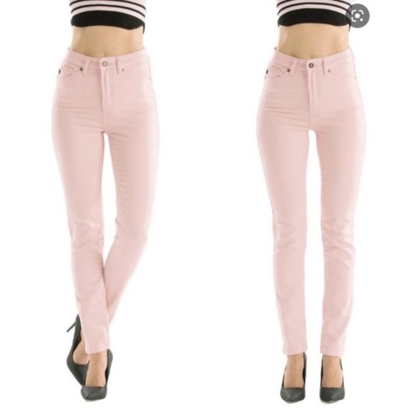 KanCan | Jeans | Kancan Womens 25 Skinny Jeans Solid Light Pink High ...